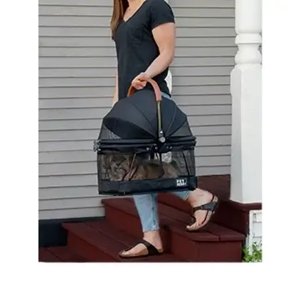 Pet Gear Stroller 3-in-1 View 360 Travel System for Pets | Easy Travel – A Bunny Good Time